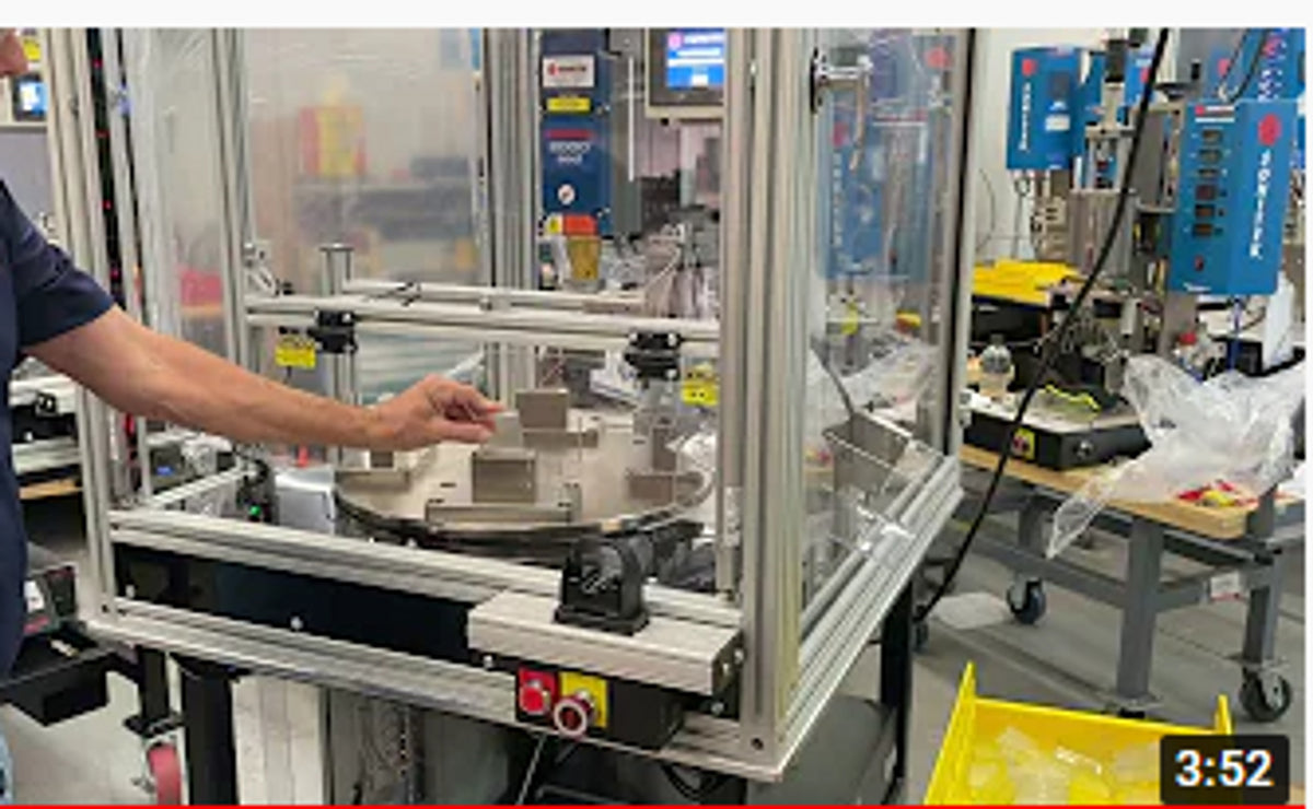 VIDEO: Sonitek Rotary table with Branson Ultrasonic welders – Sonitek ...