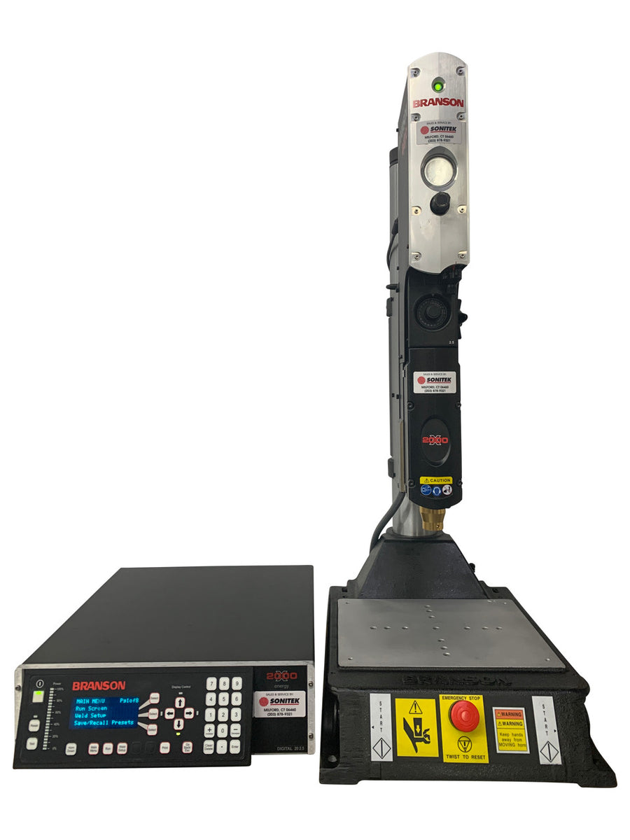 Branson® 2000X Series: Model 2000XEAt/AE – Sonitek Corporation